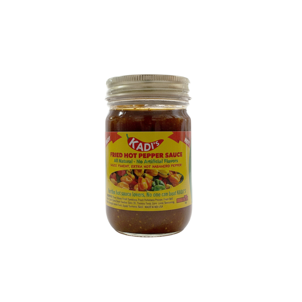Kadi’s Fried Hot Pepper Sauce 12oz – African International Market.my.com